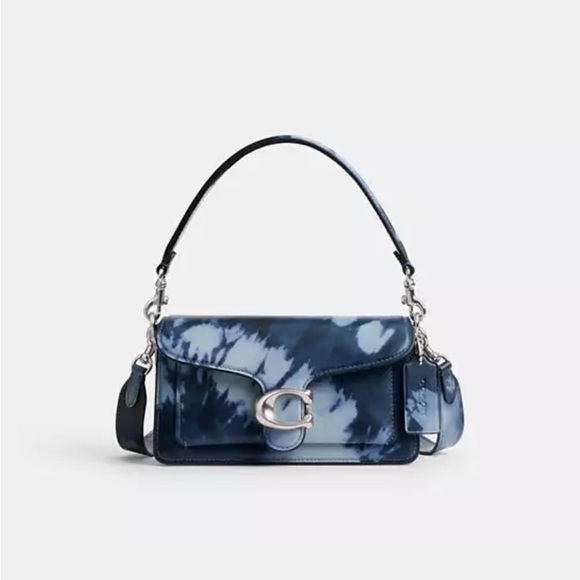 Coach | Bags | Coach Tabby Mini Tiedye Print Leather Shoulder Bag 2 ...